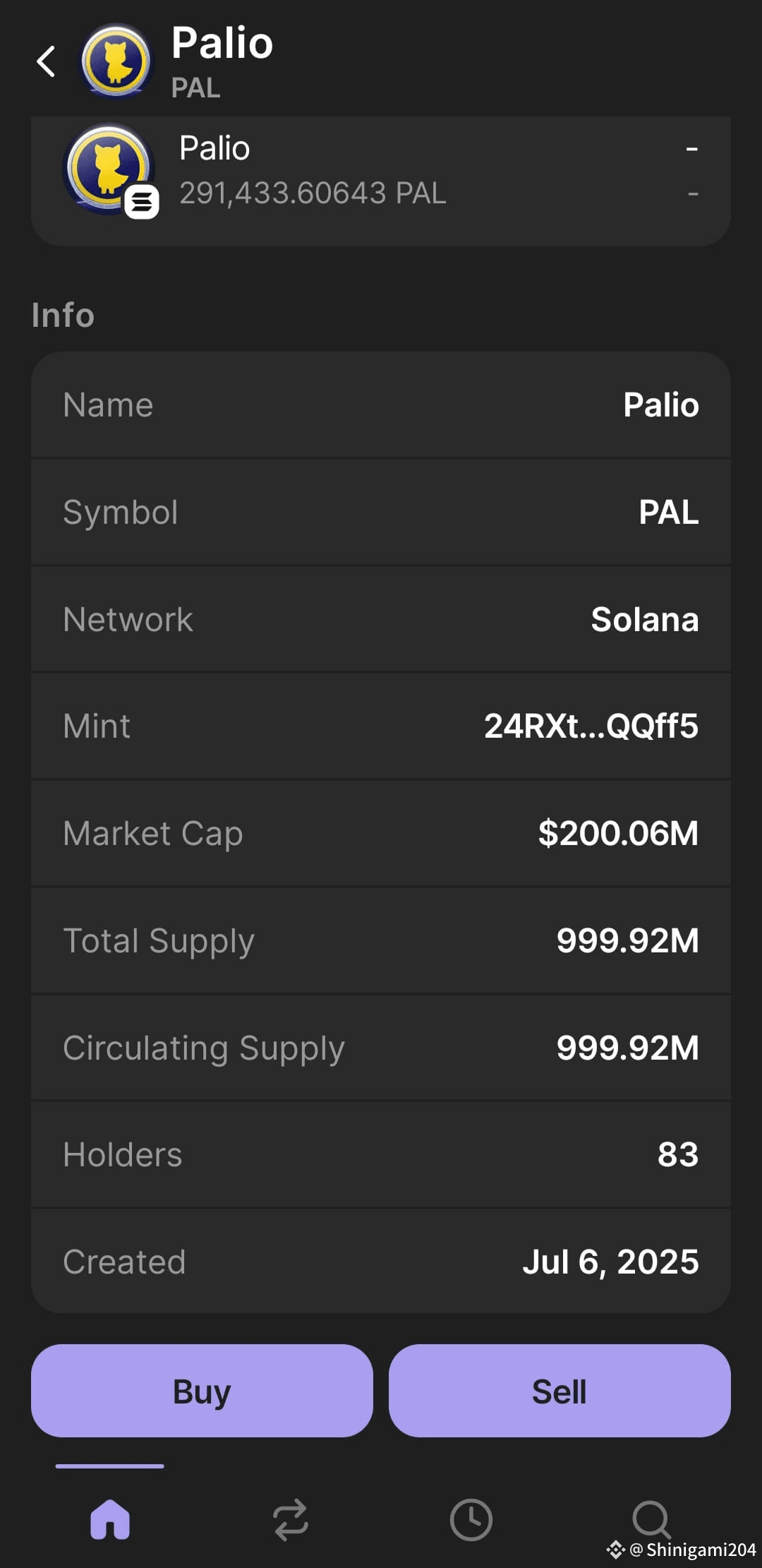 Anyone know about this coin on #Phantom I have some coins ...