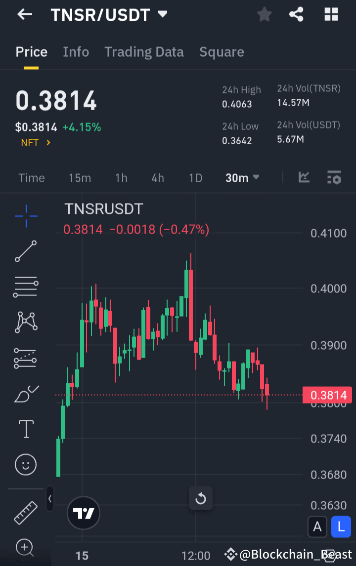 🚀 $TNSR /USDT Trading Analysis – Short Opportunity! 📉 TNS | Aliza_Crypto_786 on Binance Square