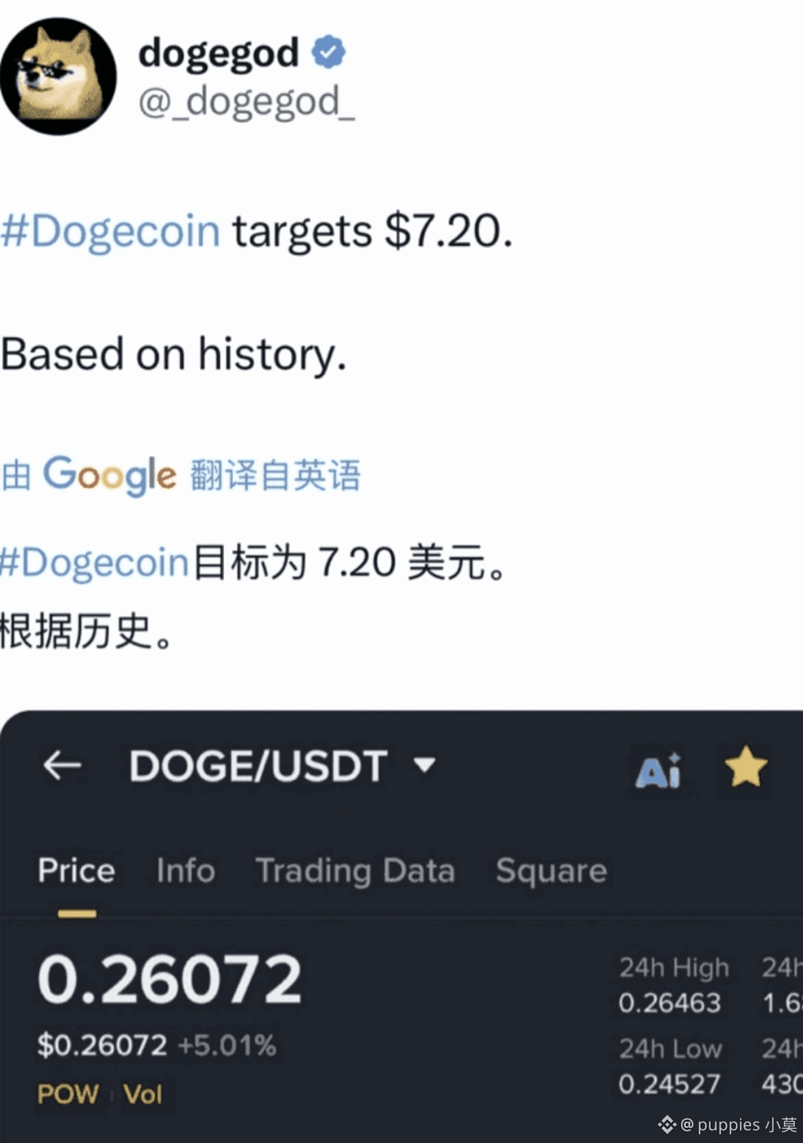 $DOGE What can you buy now? The list is ridiculously cool! | puppies 小莫 ...