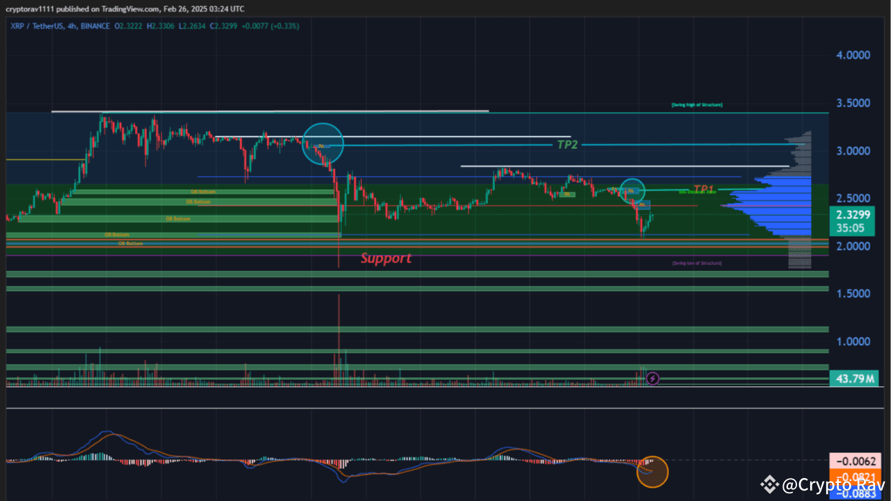 ALERTE DE MOUVEMENT POTENTIEL DE REVERSAL (PUMP) DE XRP | Cryptorav5 sur Binance Square
