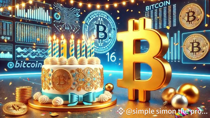 🎉 *Bitcoin's Journey: Celebrating its 16th Birthday!* 🎉 | simple simon ...