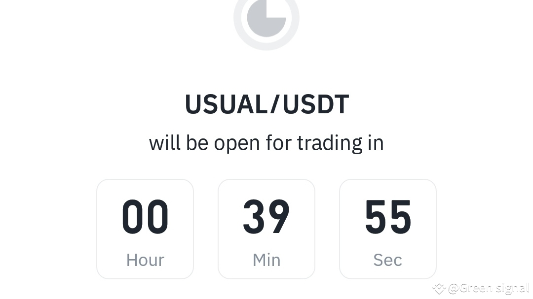 "Exclusive: $USUAL Token Launches on Binance - Get Ready!" | Green signal on Binance Square