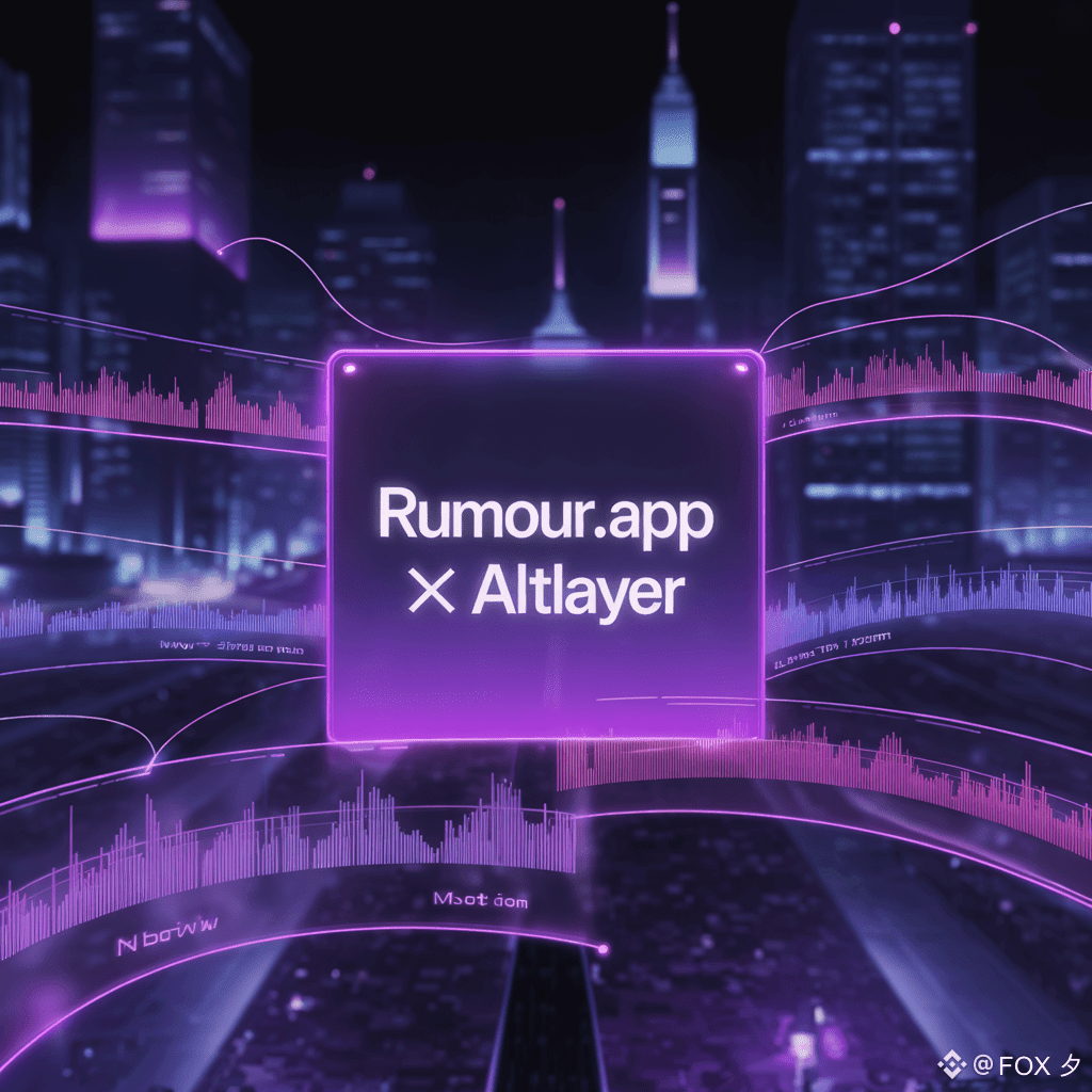 When Rumors Become an On-Chain Adoption Machine | FOX 夕 on Binance Square