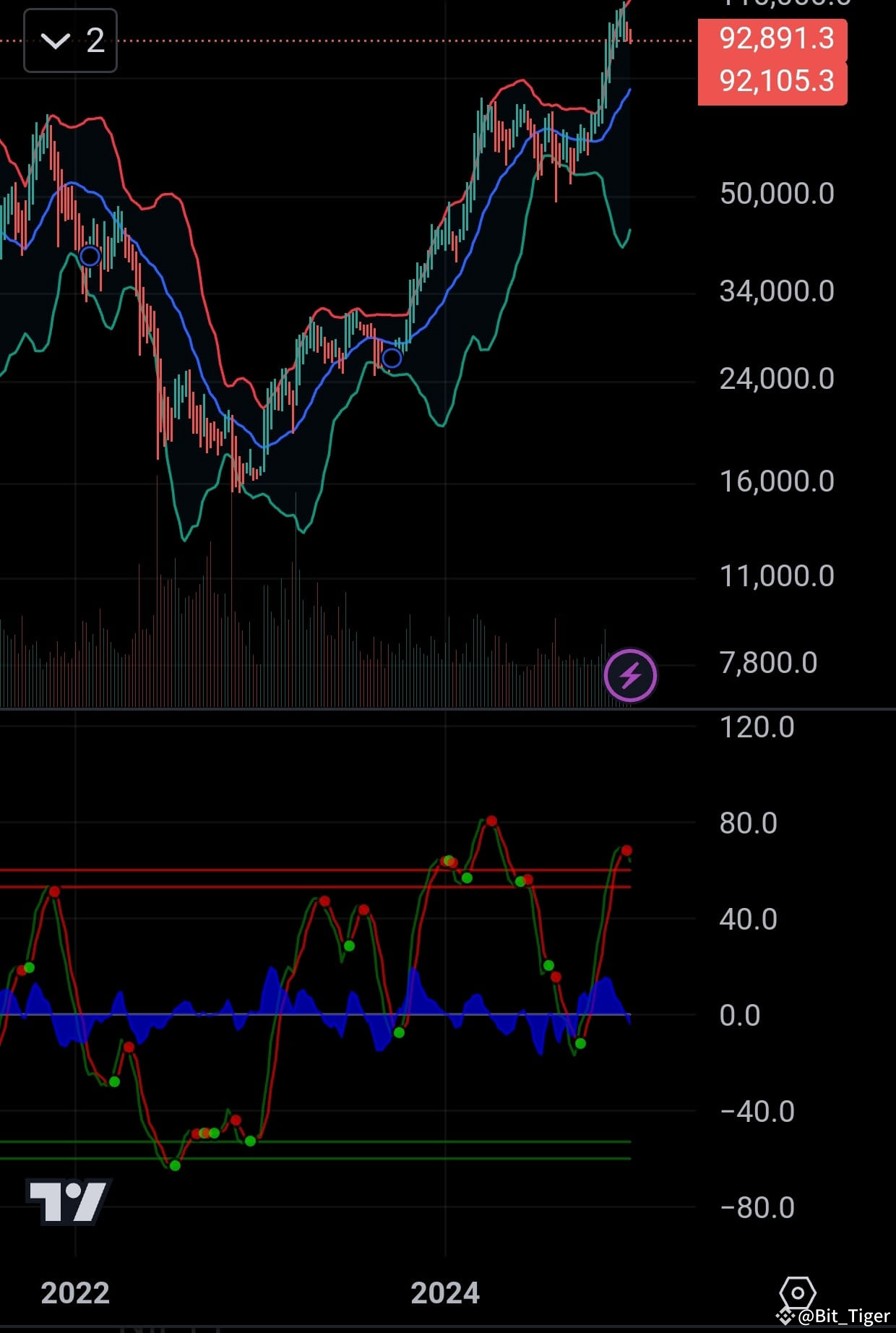 🚨 BTC Crashing? 😰Or the Perfect Setup for a Moonshot? 🚨 | Bit_Tiger on ...