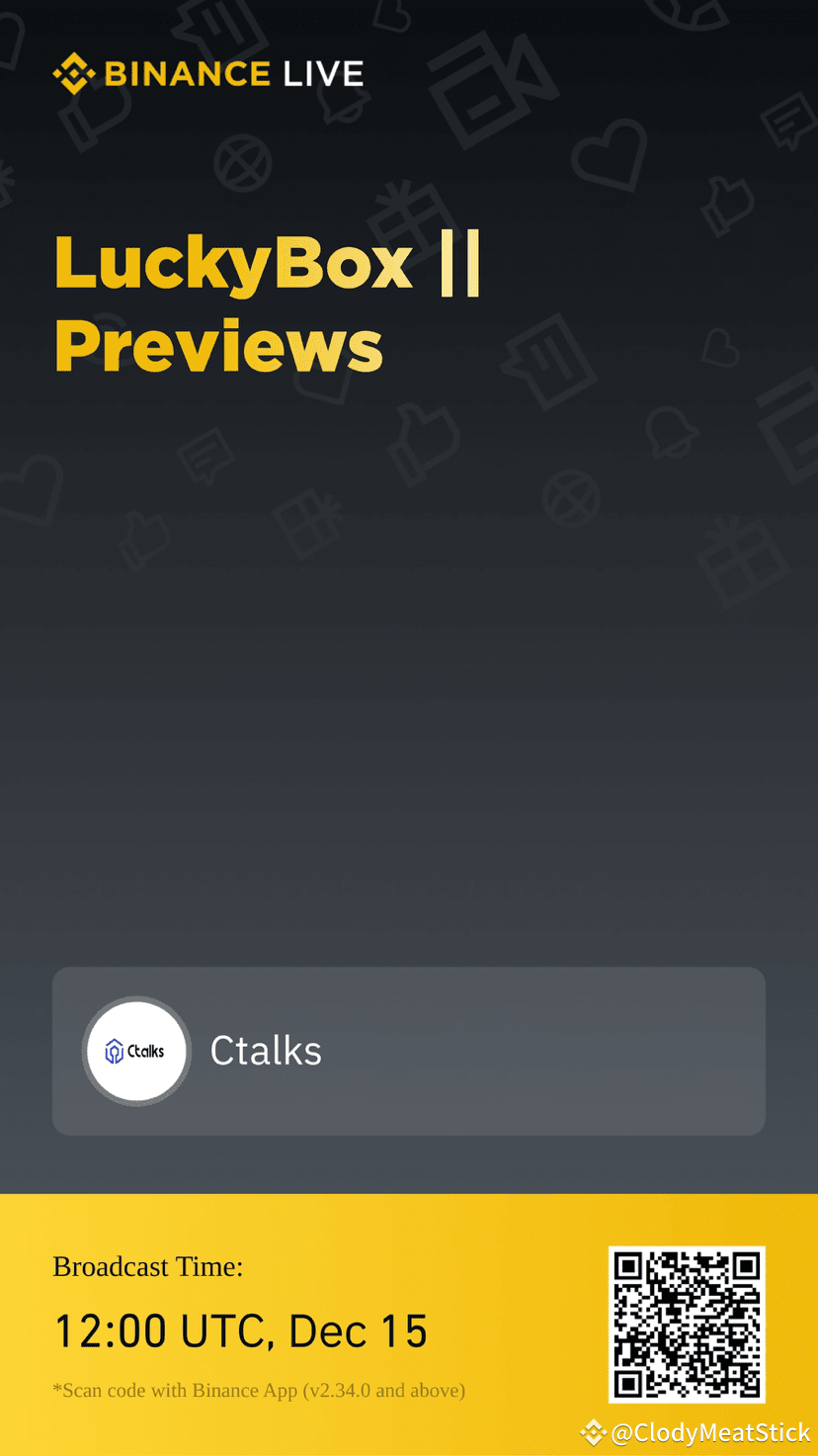 Watch live stream LuckyBox || AI+ DEPIN AMA on binance live | ClodyMeatStick on Binance Square