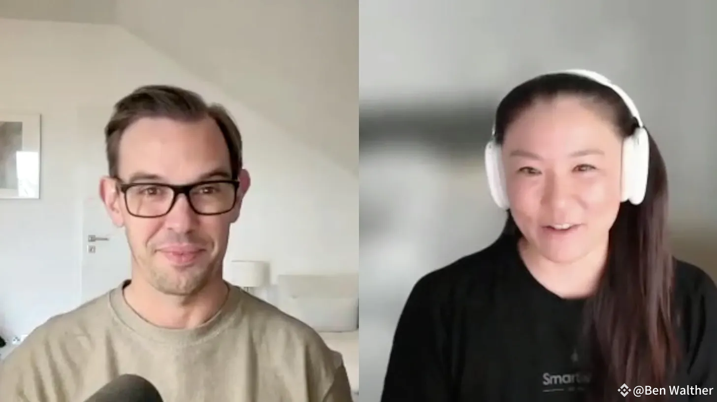 Just wrapped up an incredible interview with Lily Liu, Presi | Ben Walther on Binance Square