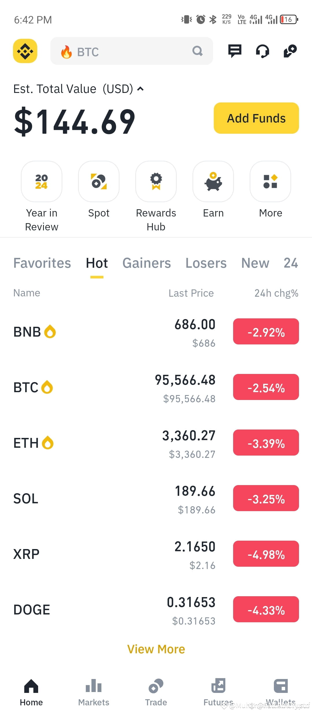 Claim free 100$ bye doing some binance rewards like: 1. Lear | Muhammad Abu Yusuf on Binance Square
