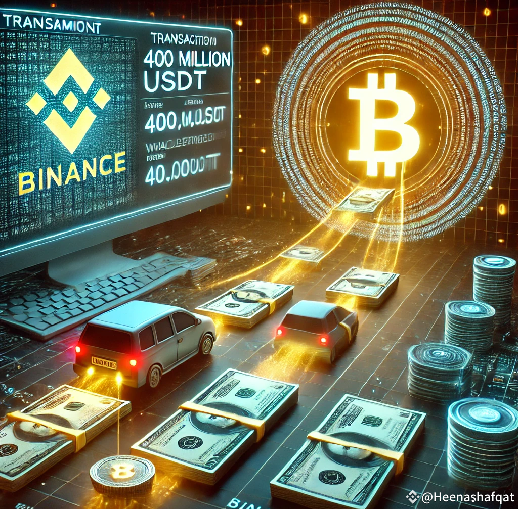 🚨Binance Transfers $400 Million USDT to Unknown Wallet🧠 O | Heenashafqat on Binance Square