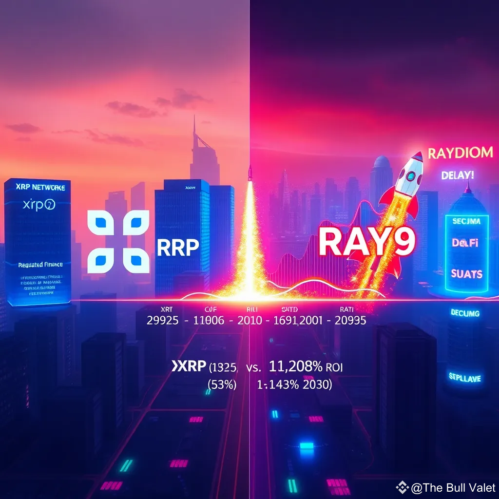 "2030 Profit Showdown: $10k in XRP or RAY – Which Performs B | The Bull Valet on Binance Square