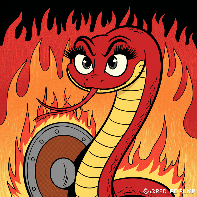 🔥 By consuming and destroying $RED tokens, the Snake NFT re | RED_PE ...