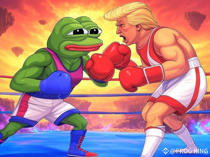 I’ve changed small proportions of my $PEPE to $TRUMP . But a | FROG ...