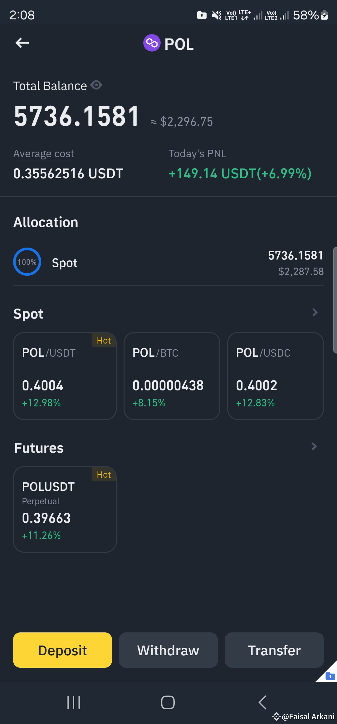 $POL POL POL POL POL it's time for POL buy it before too muc | Faisal ...