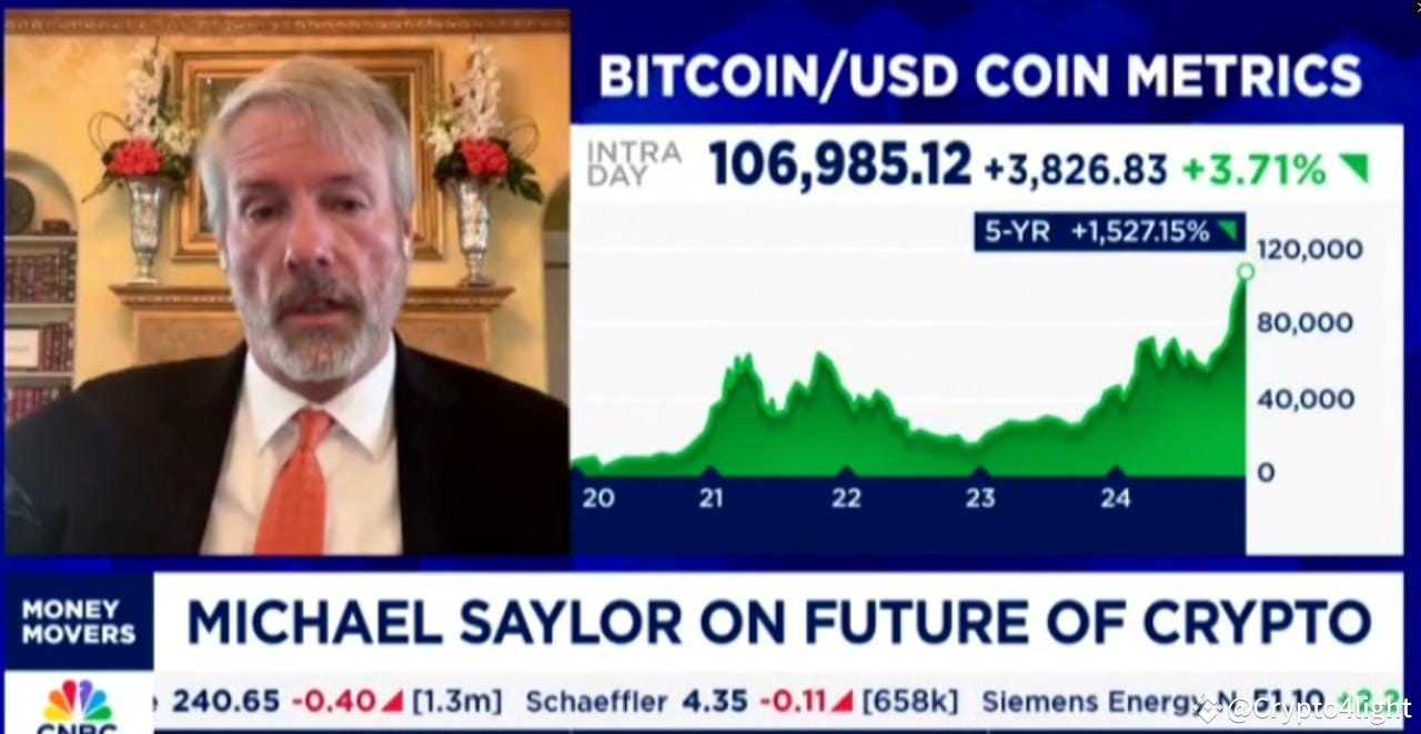Michael Saylor : "I think Donald Trump is serious about buyi ...