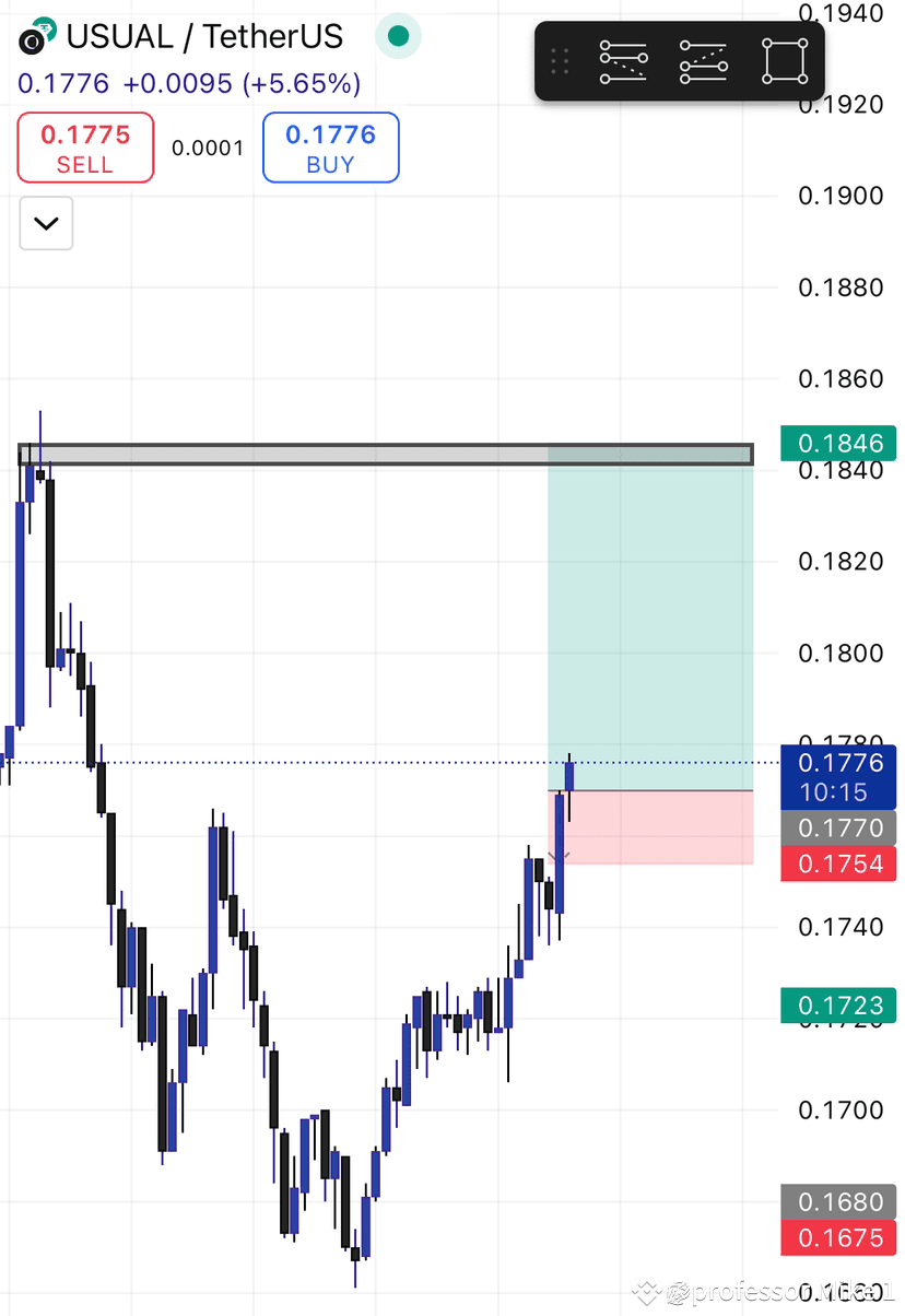 $USUAL /USDT – Bullish Breakout Incoming! 🔥💯 $USUAL is sh | Professor Mike Official on Binance ...