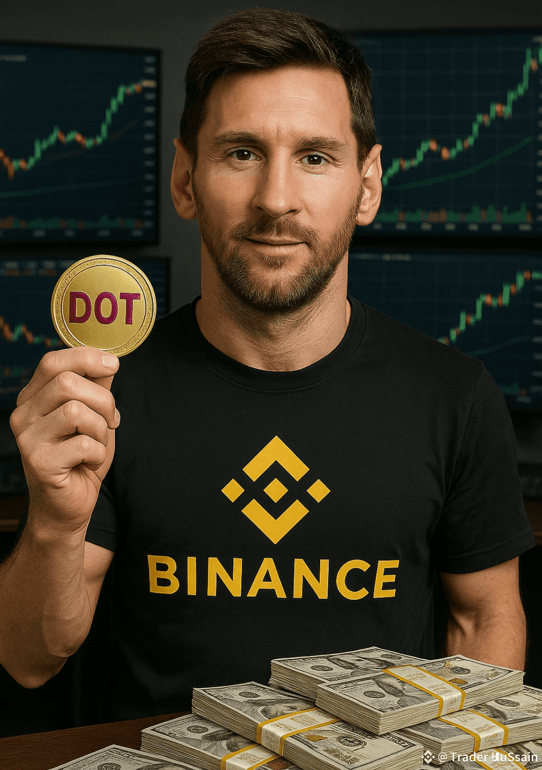 Messi vs $DOT Holders — Who Wins the Internet Today? ⚽️ Mes | Trader ...