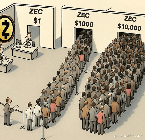 🚀 Everyone Wants ZEC at $10,000… But Ignores It at $1 | Dr Musfira ...