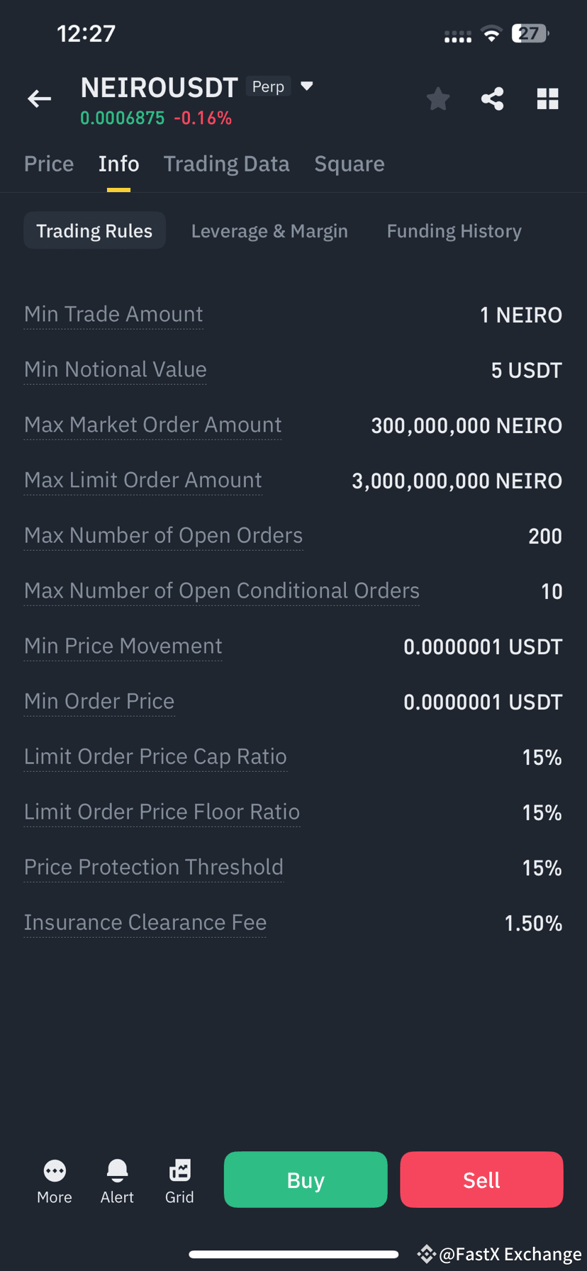 $NEIRO Why the sudden information disappears and replaced | FastX Exchange on Binance Square