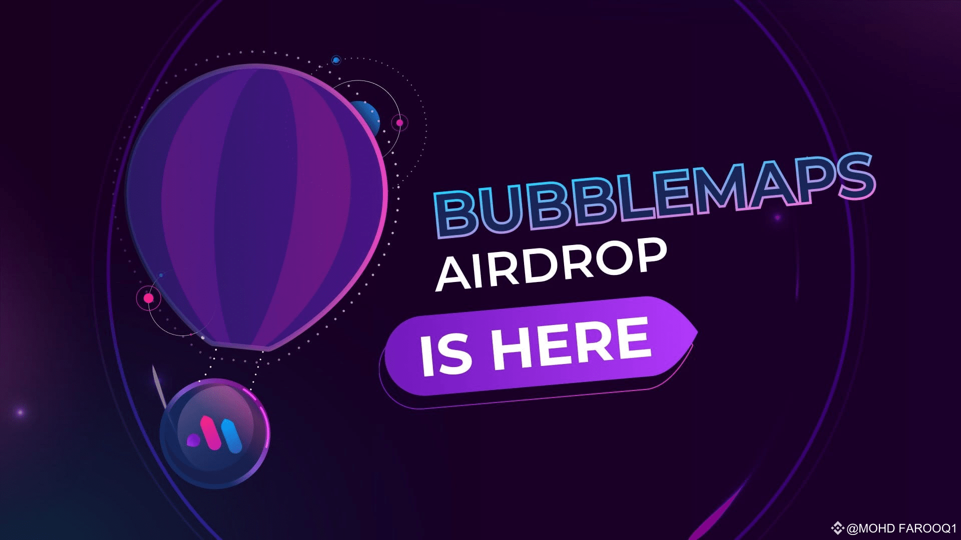 🚀 🚀 Bubblemaps (BMT) Joins Binance HODLer Airdrops – Earn | MOHD FAROOQ1 on Binance Square