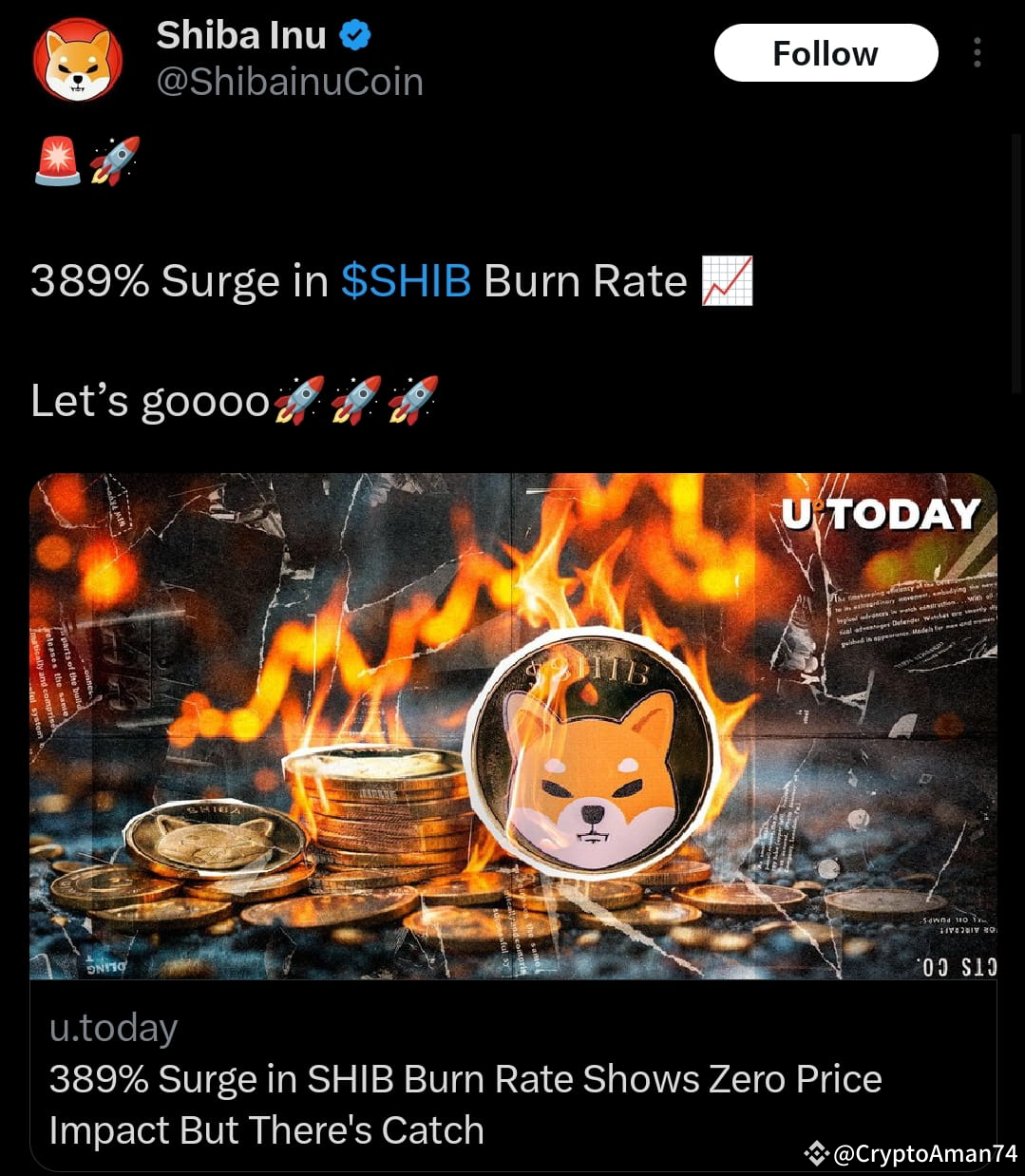 389% Surge in SHIB Burn Rate Shows Zero Price Impact But The ...