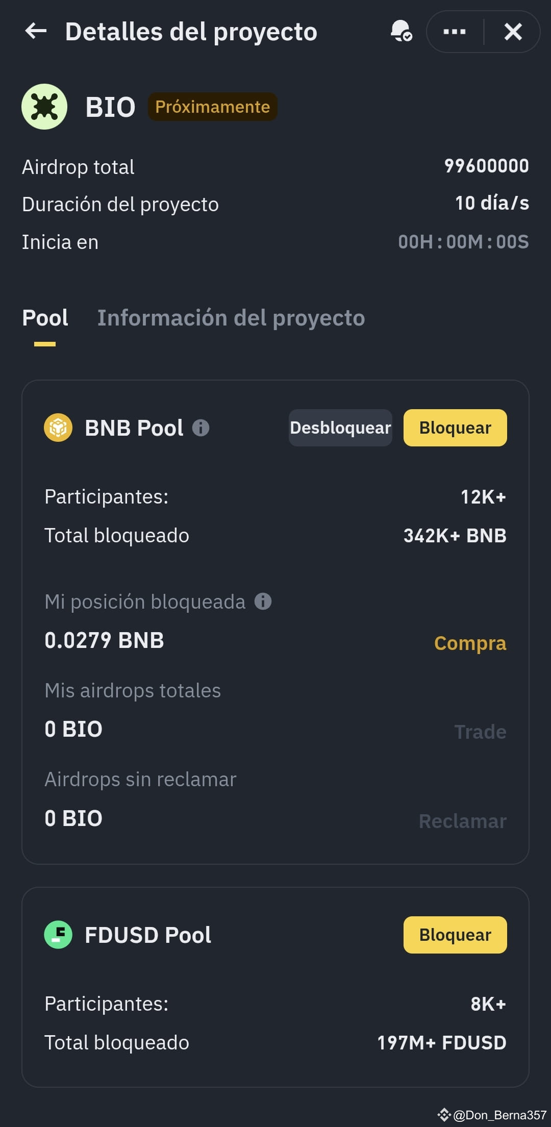 Binance is pleased to announce the 63rd project on Binance L | Don ...