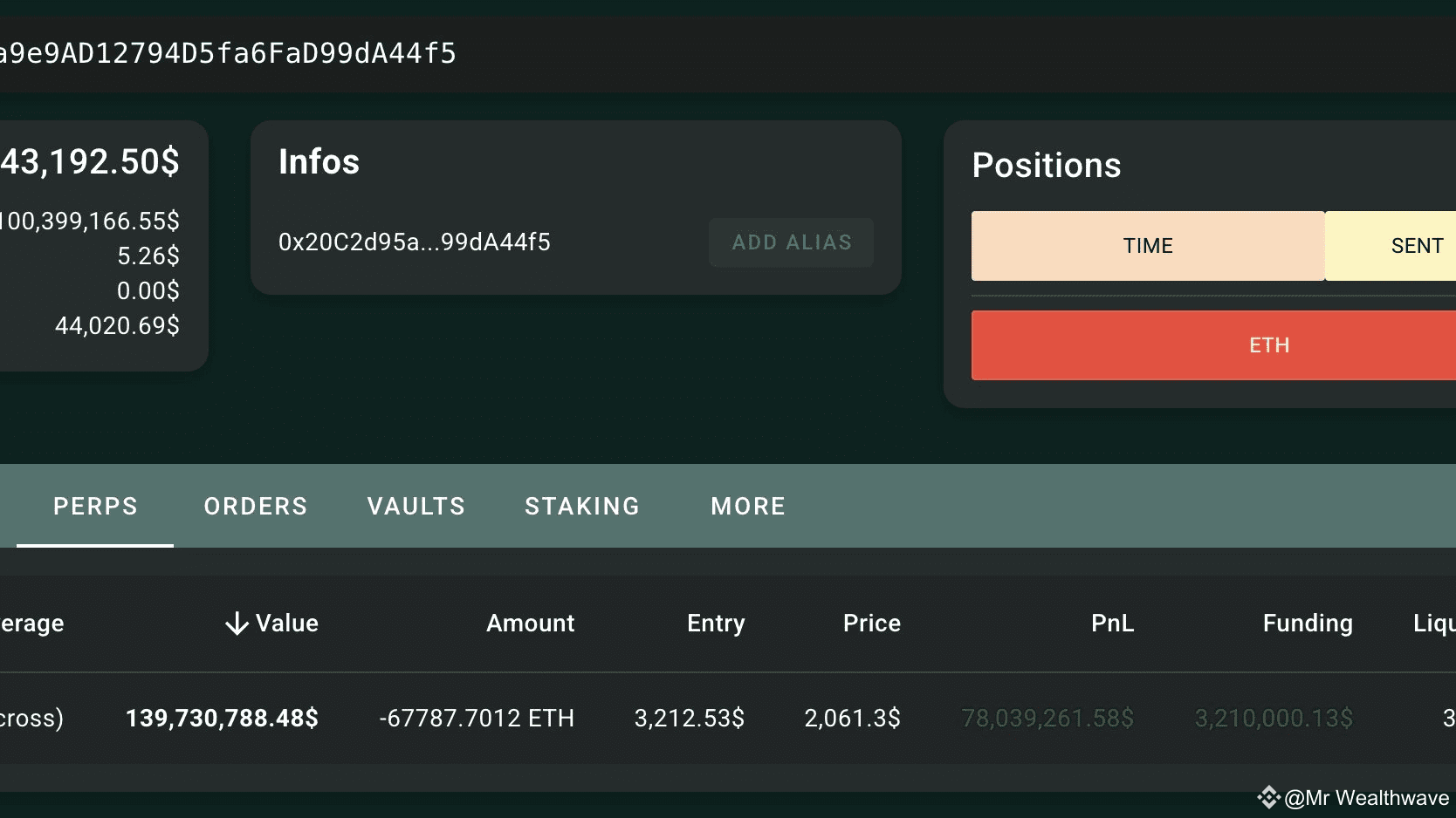$81M Profit: Whale’s Bold 50x ETH Short Pays Off! | Mr Wealthwave on Binance Square