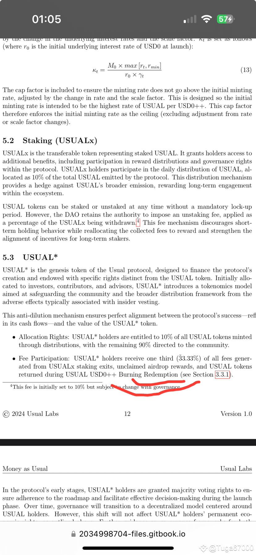 $USUAL wow 🤑🤑. Please Check whitepaper and you understand | Tuga67000 on Binance Square