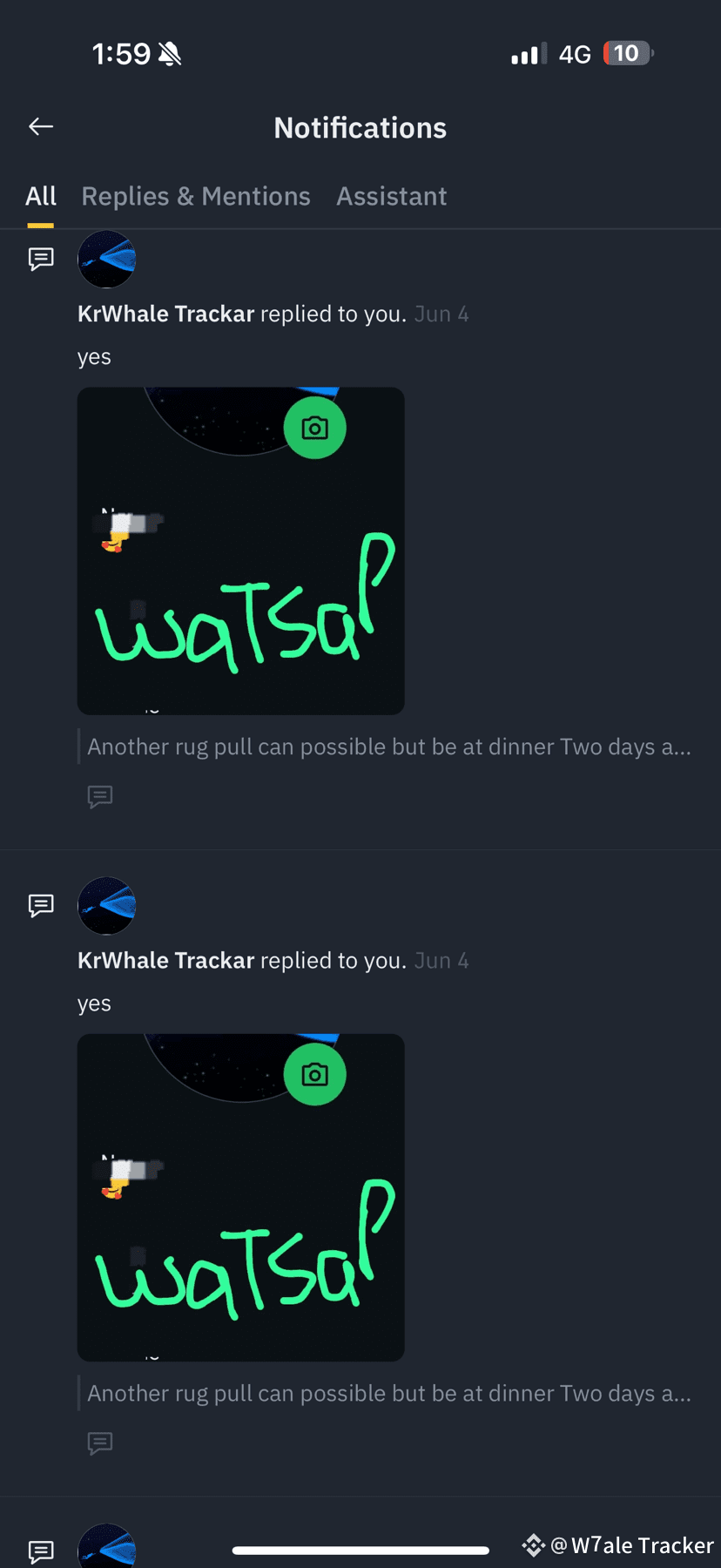 Pakistani scammer rises ! He is commenting as whale tracker | Whale ...