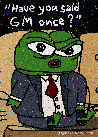 GM, frens ☕️🐸 | Book of Meme Official on Binance Square