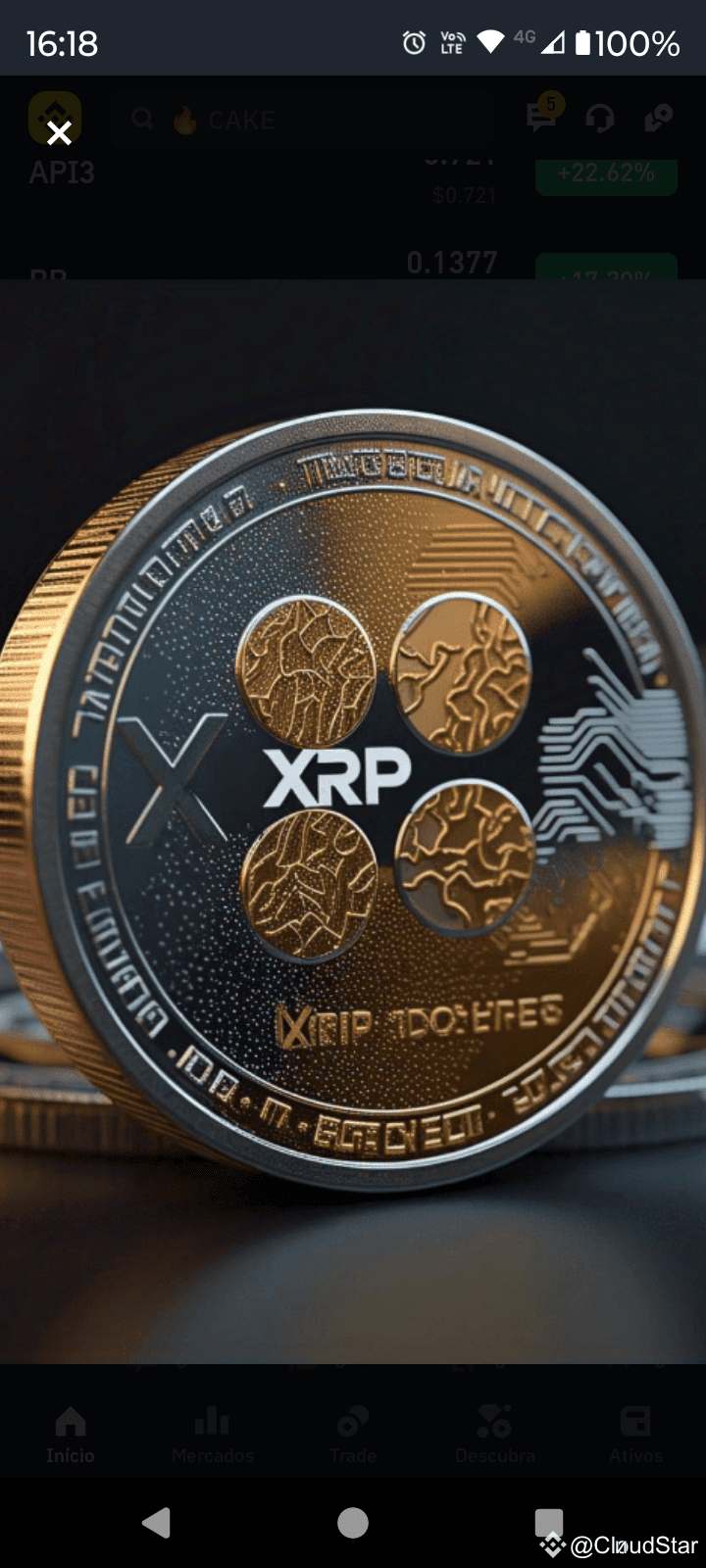 just speculation on XRP. the orca reached 5 today in the ear | Cripto Star on Binance Square