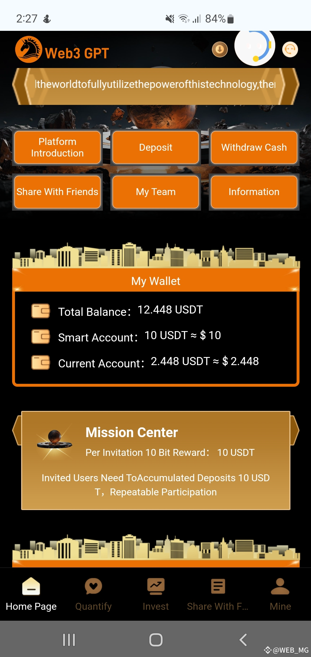Is this kind of investment right or wrong? please tell me ! | WEB_MG on Binance Square