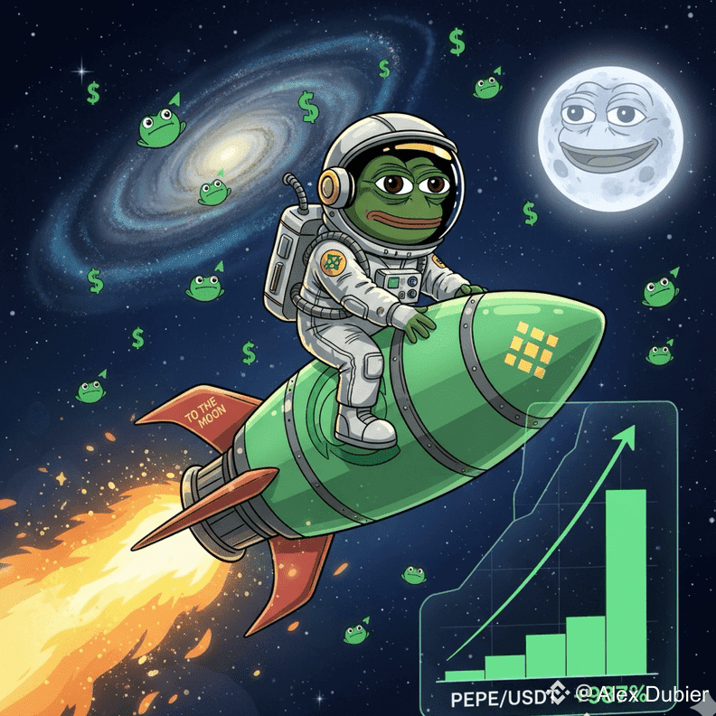 $PEPE This continues upwards, like a rocket, just as I | Alex Dubier on ...
