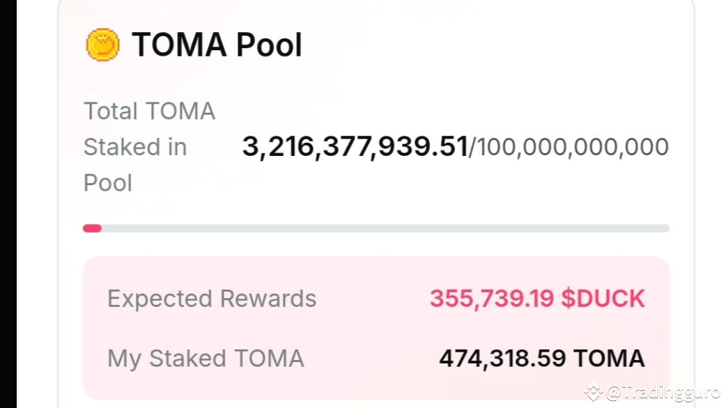 Analysis of the TOMA Airdrop and Staking Pool . | Tradingguro on ...
