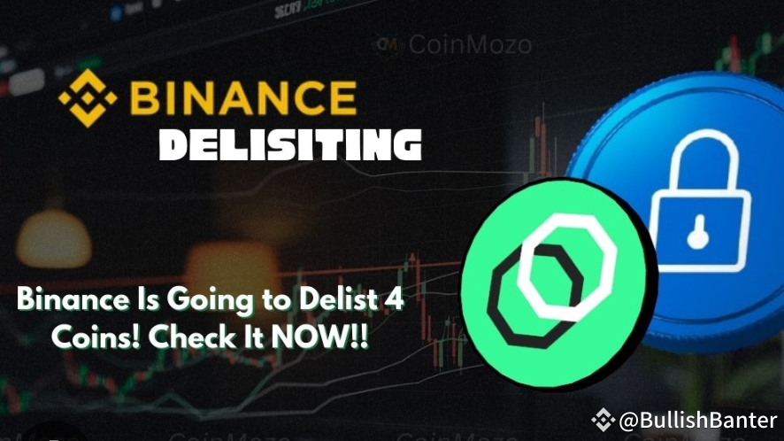 🚨 URGENT: DELISTING NOTICE FROM BINANCE – ACT NOW 😳🚨 | BullishBanter on ...