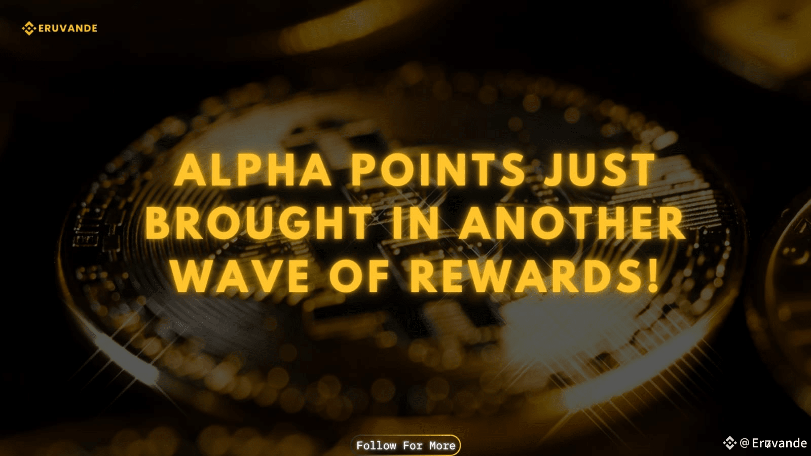 🌊 Alpha Points just brought in another wave of rewards! Th | Eruvande ...