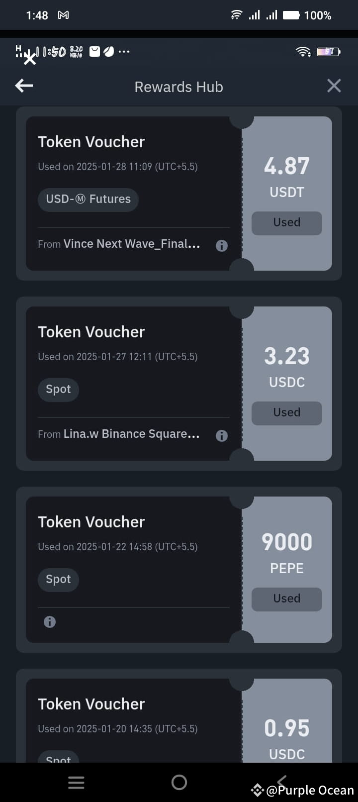 $XRP $SOL If you want to make $5 daily on Binance without | Purple ...