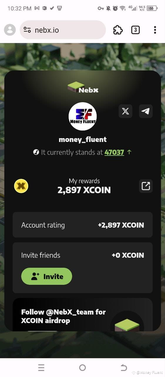 Nebx (Xcoin) Token Twitter Reward ️‍🔥 Airdrop For All Users | Money ...