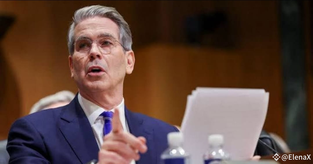 🚨 BREAKING NEWS 🚨 🇺🇸 U.S. Treasury Secretary, Scott Bess | ElenaX on ...