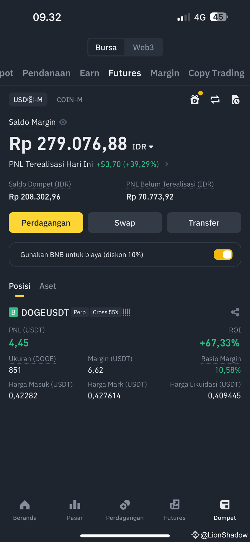 #MyFirstSquarePost I just joined Binance Square. Love | LionShadow on ...