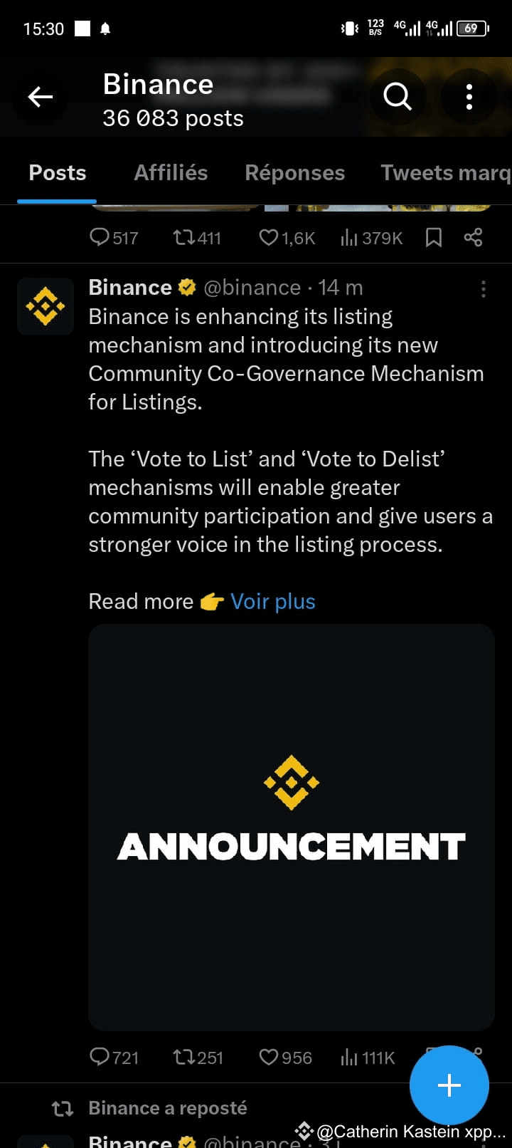 have you seen the new announcement from Binance on its offic | Raïton ...
