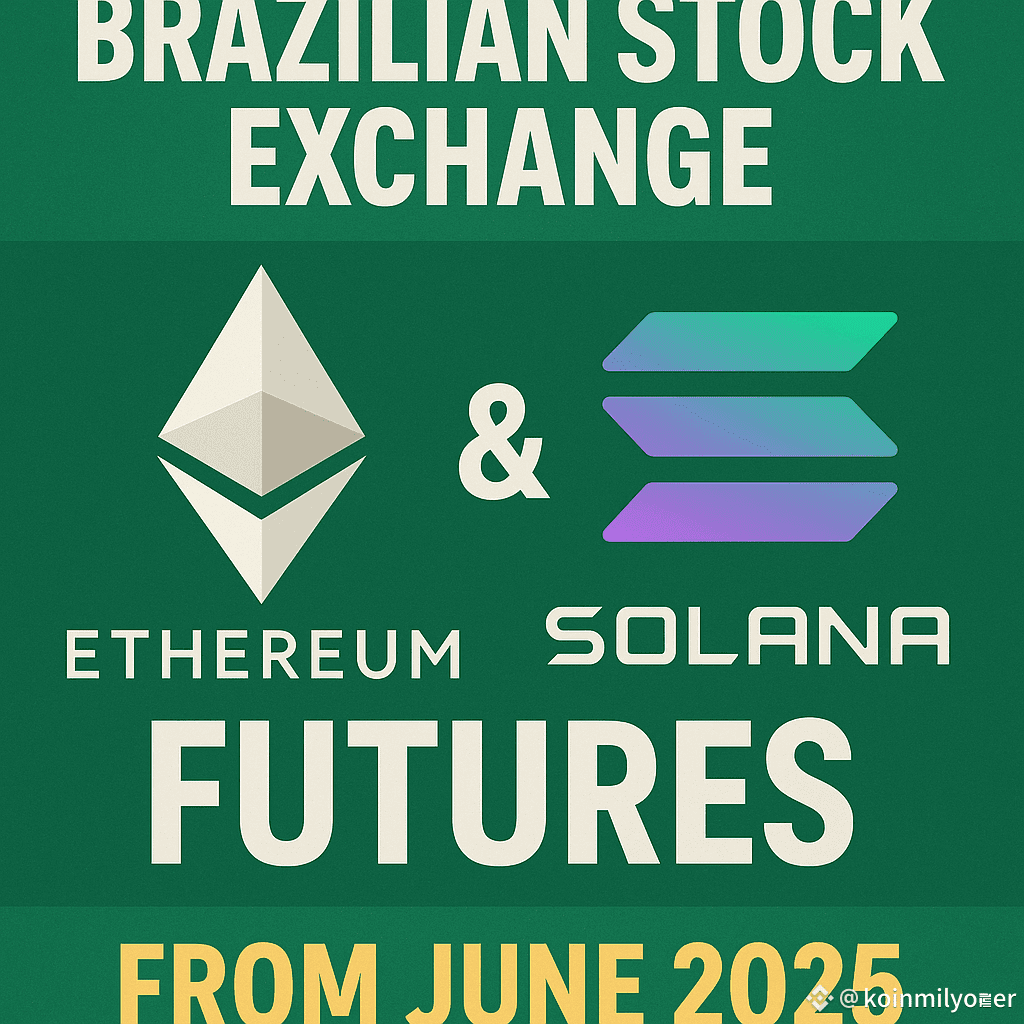 The Brazilian Stock Exchange will offer Ethereum and Solana ...