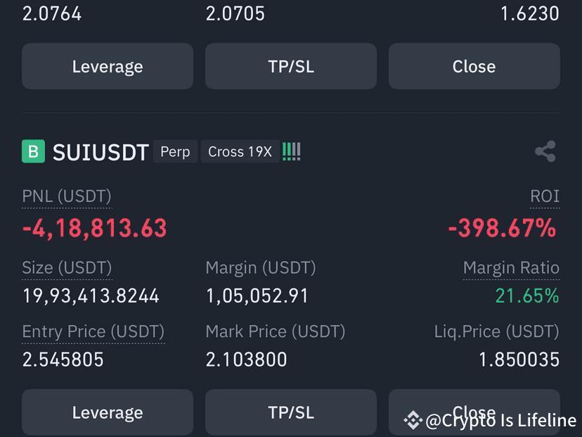 $SUI /Usdt hOld Or Close #BinanceAlphaAlert #Write2Earn #Ha | Crypto Is ...