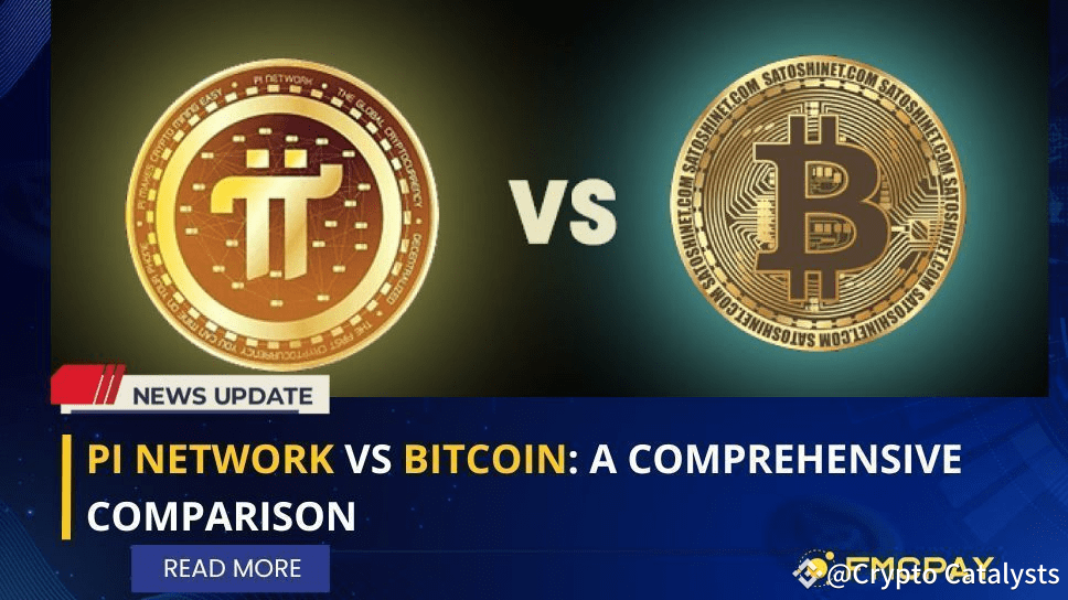 Pi Coin vs. Bitcoin: Uma Comparação | Crypto Catalysts no Binance Square