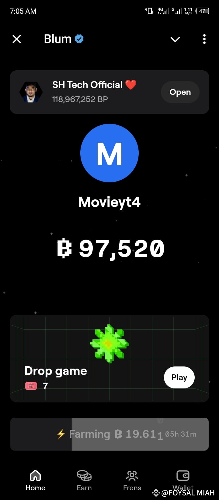 #MyFirstSquarePost How much points you have! | FOYSAL MIAH on Binance Square