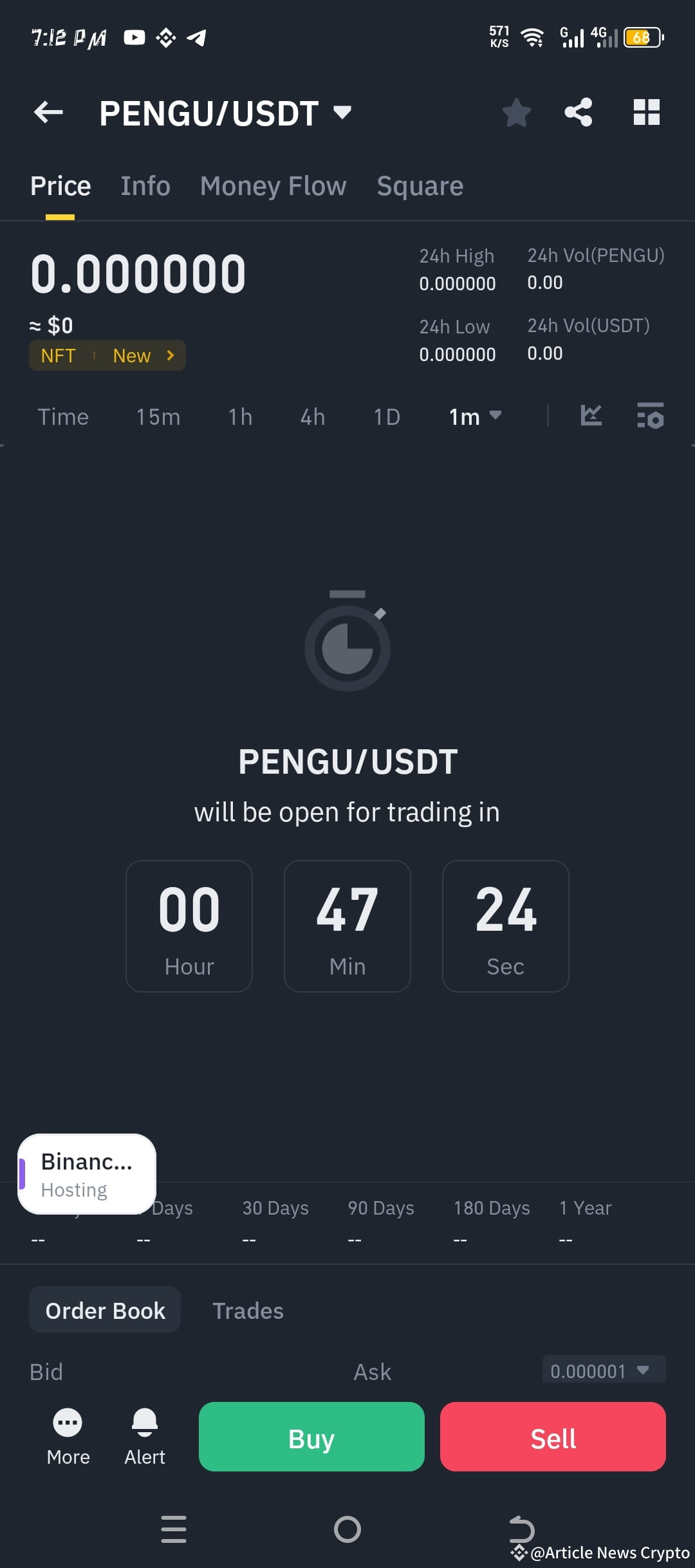 $PENGU 📣 PENGU/USDT Pair Now Open for Trading 🚀 1. Intr | Article News Crypto on Binance Square