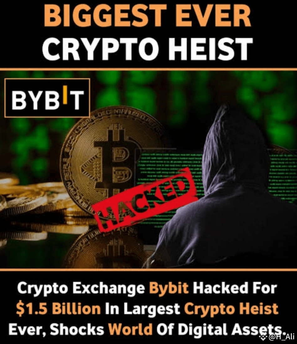 🚨🚨 $1.5 Billion Cryptocurrency Hack! A devastating cybera | H_Ali on ...
