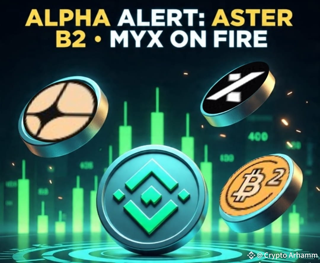ALPHA ALERT: $ASTER B2 & MYX — THE NEXT ALTCOINS READY TO ...