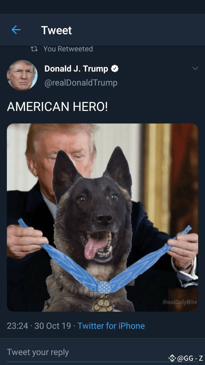 $TRUMP Trump's first dog Conan is about to enter the black | 搞搞 振 on ...