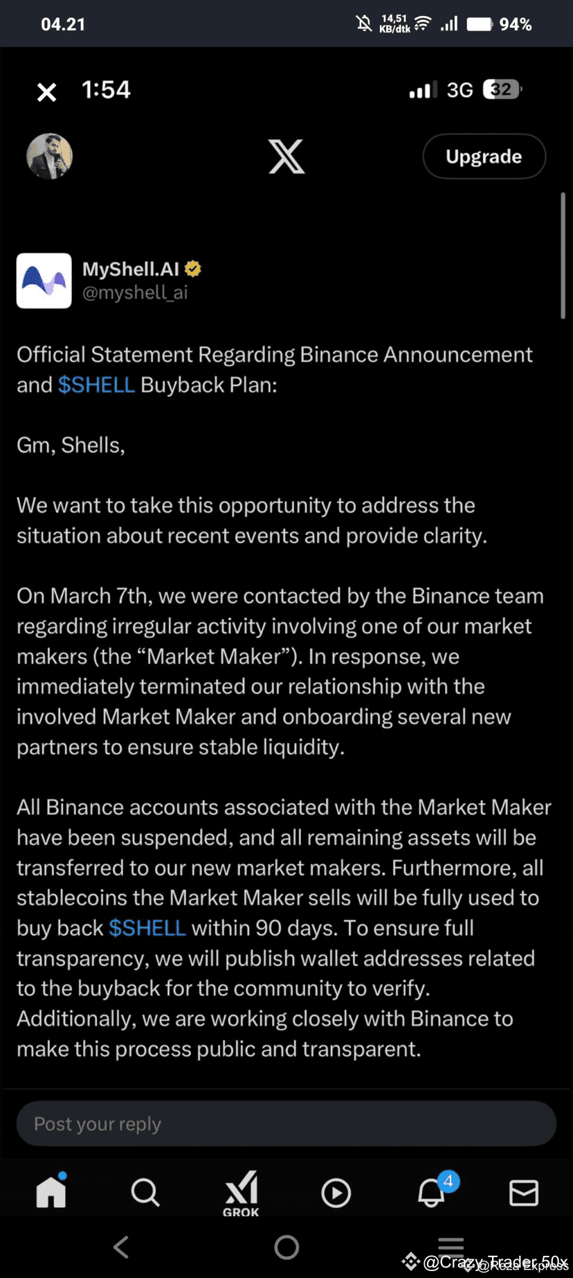 $SHELL owners are taking our money through manipulation. We | Crazy ...