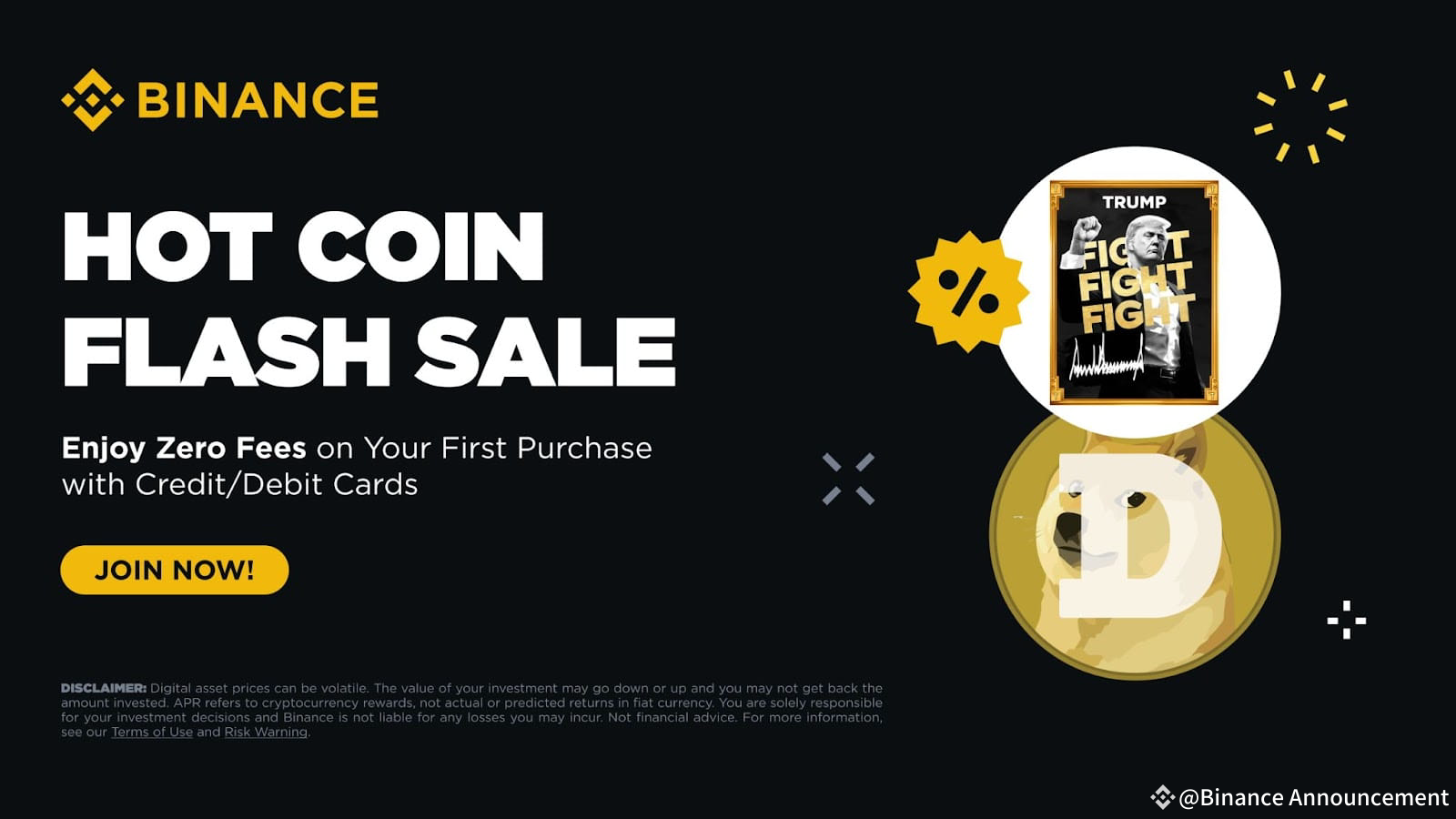 Flash Sale: Buy TRUMP or DOGE and Enjoy Zero Fees on Your First ...