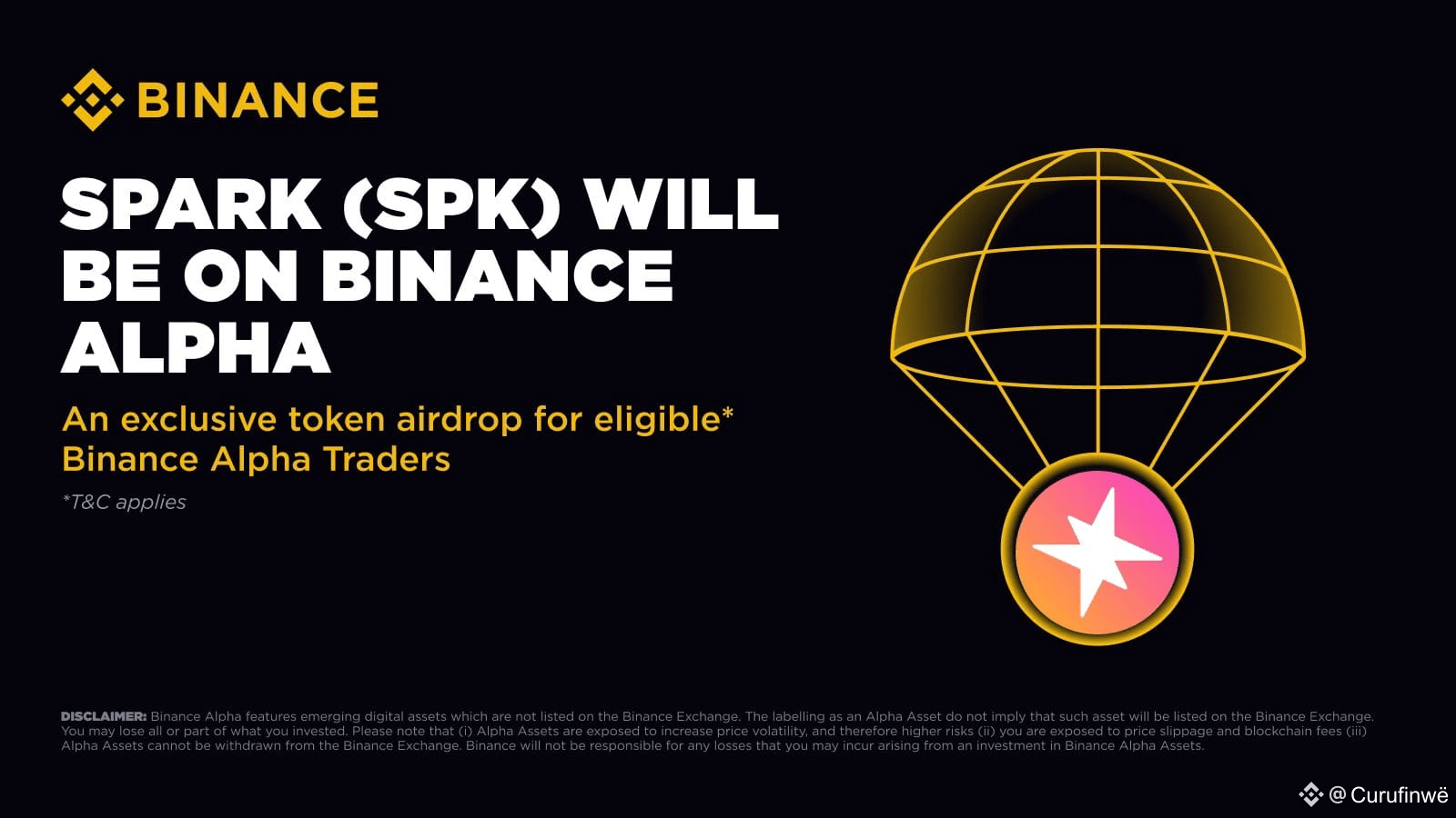 Spark ($SPK) is coming first to Binance Alpha⚡ 📅 Trading b | Curufinwë on Binance Square